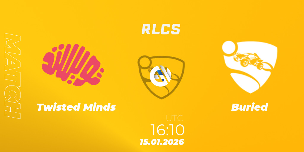 Twisted Minds VS Buried Rocket League Typy bukmacherskie, transmisja i ...