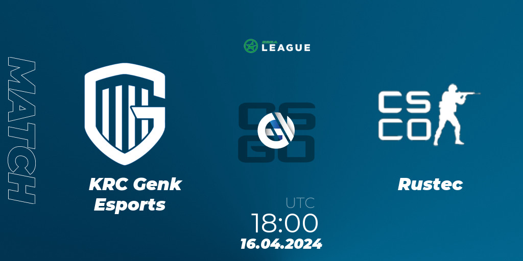 KRC Genk Esports VS Rustec Counter-Strike (CS2) Zakłady bukmacherskie ...