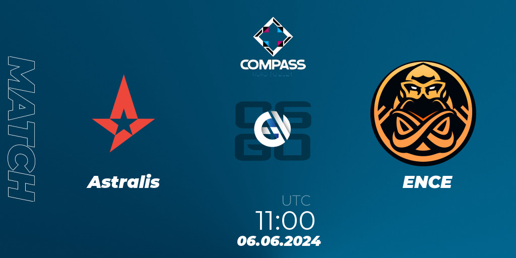 Astralis - ENCE: 06.06.2024 at 12:30. Counter-Strike (CS2), obejrzyj mecz online YaLLa Compass ...