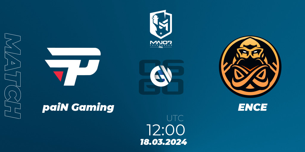 paiN Gaming VS ENCE Counter-Strike (CS2) Zakłady bukmacherskie ...