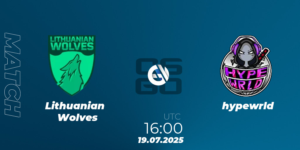 Lithuanian Wolves VS hypewrld Counter-Strike (CS2) Zakłady ...