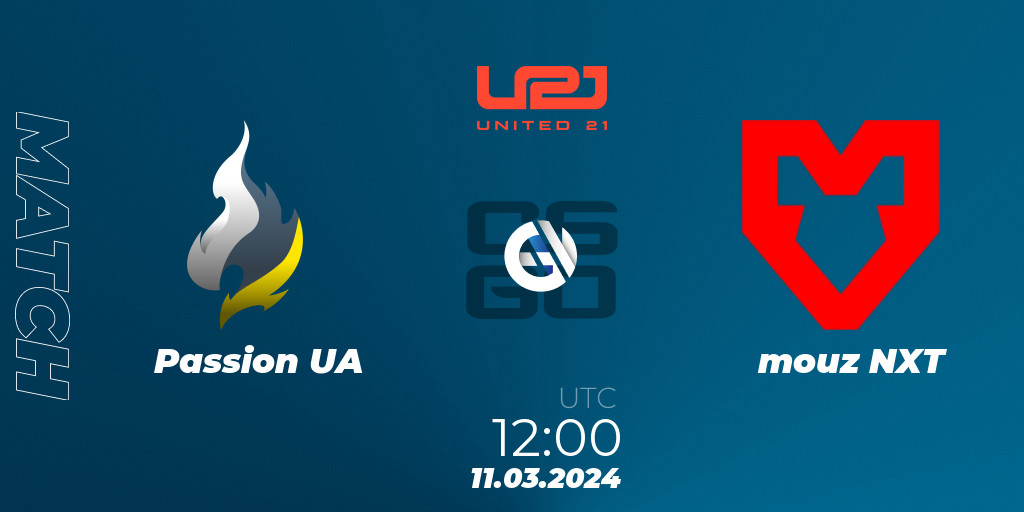 Passion UA VS mouz NXT Counter-Strike (CS2) Zakłady bukmacherskie, transmisje, wyniki na żywo ...