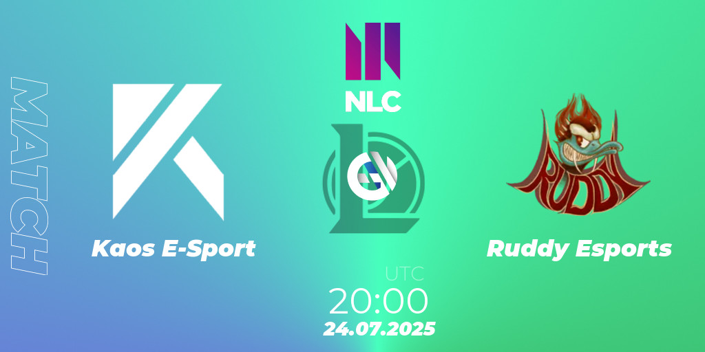 Kaos E-Sport VS Ruddy Esports LoL Typy bukmacherskie, transmisja i ...