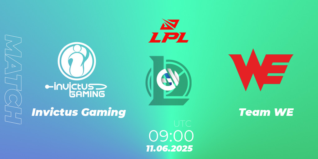 Invictus Gaming VS Team WE LoL Typy bukmacherskie, transmisja i wyniki w EGW☕
