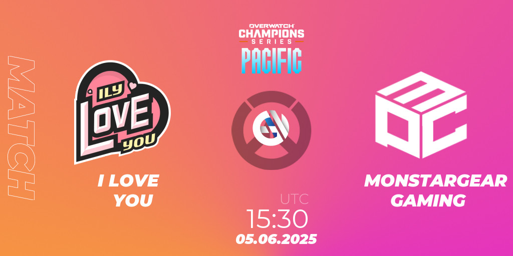 I LOVE YOU VS MONSTARGEAR GAMING Overwatch Typy bukmacherskie, transmisja i wyniki w EGW☕