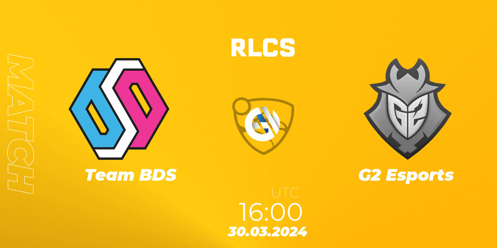 Team BDS VS G2 Esports Rocket League Typy bukmacherskie, transmisja i ...