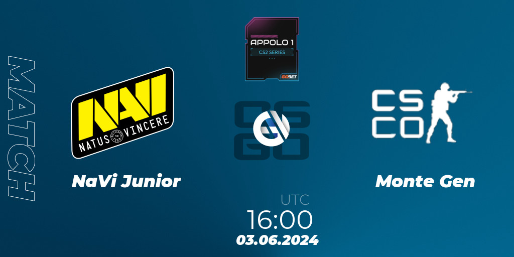 NaVi Junior VS Monte Gen Counter-Strike (CS2) Zakłady bukmacherskie, transmisje, wyniki na żywo ...