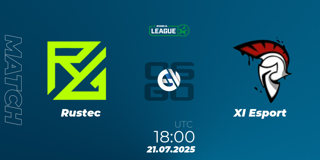 Rustec VS XI Esport Counter-Strike (CS2) Zakłady bukmacherskie, transmisje, wyniki na żywo ...