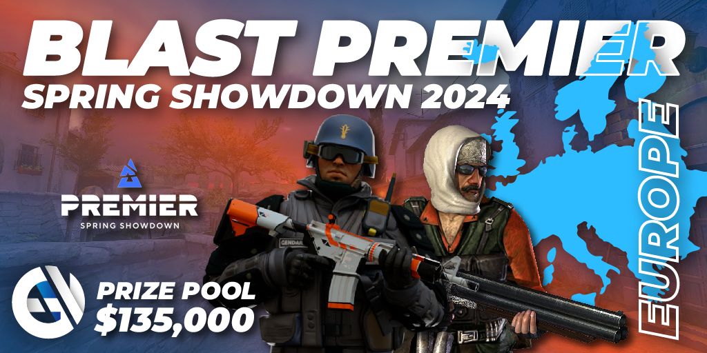 BLAST Premier: Spring Showdown 2024 🎮 Counter-Strike (CS2) turniej 📅 Harmonogram meczów na ...